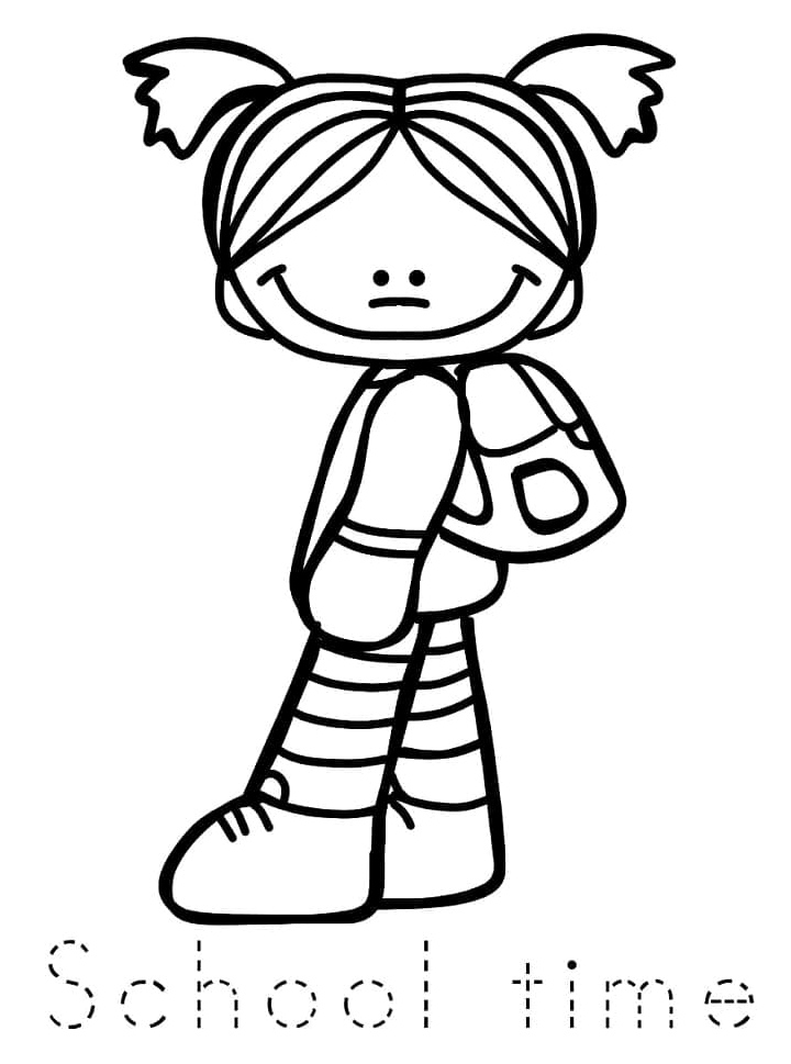 Daily Routine Coloring Pages (10 Free Printable PDFs)