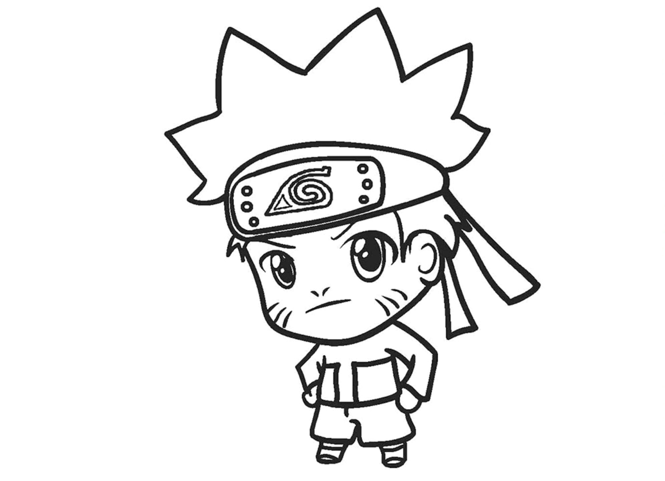 Naruto Coloring Pages (10 Free Printable PDFs)