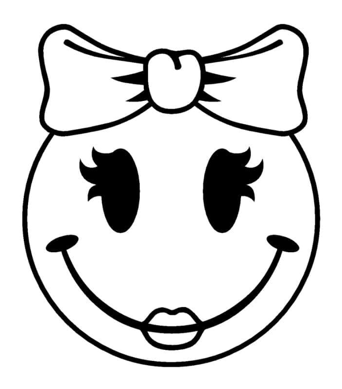 Smiley Face Coloring Pages (11 Free Printable PDFs)